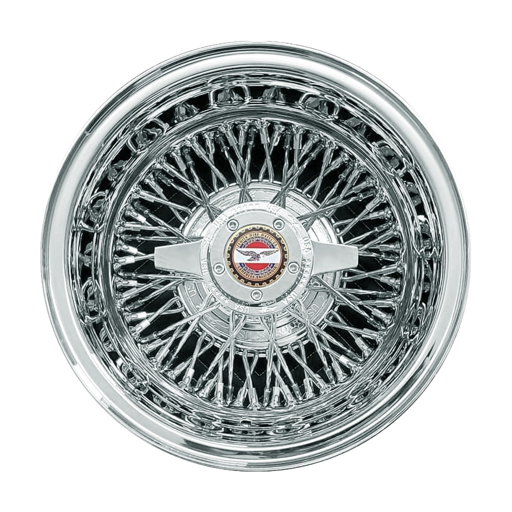 72 Spoke Cross Laced Chrome Zeniths | Bling Rims
